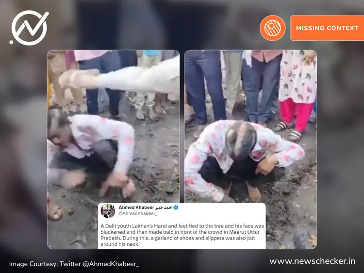 Fact Check: Video Of Dalit Man Being Thrashed In Meerut Viral With ...