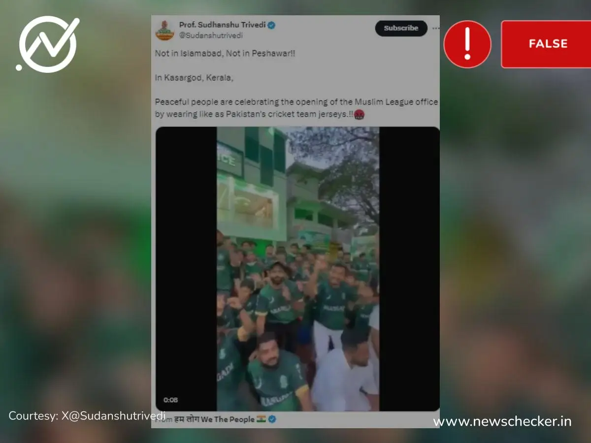 Does This Viral Photo Show A UDF Candidate’s Campaign Poster For Kerala ...