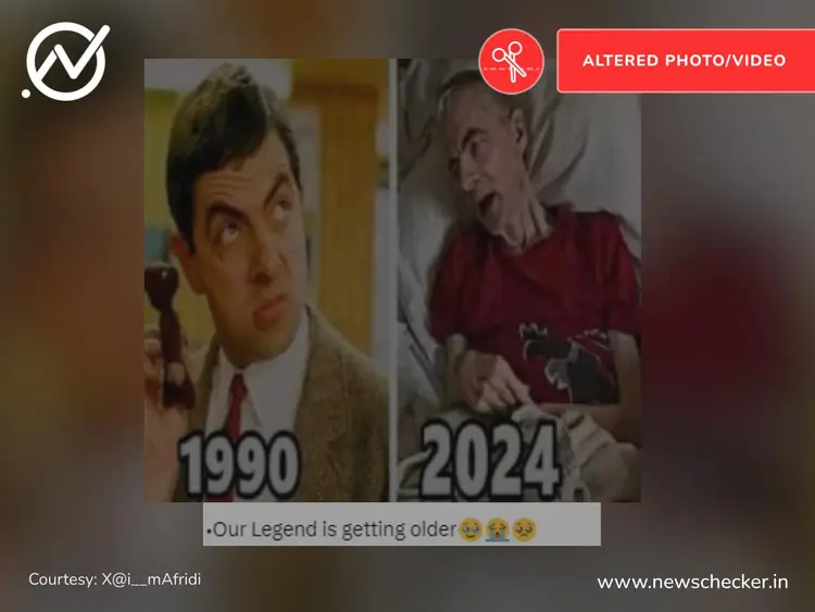 Fact Check: ‘Mr Bean’ Bedridden? Manipulated Photo Of Rowan Atkinson ...