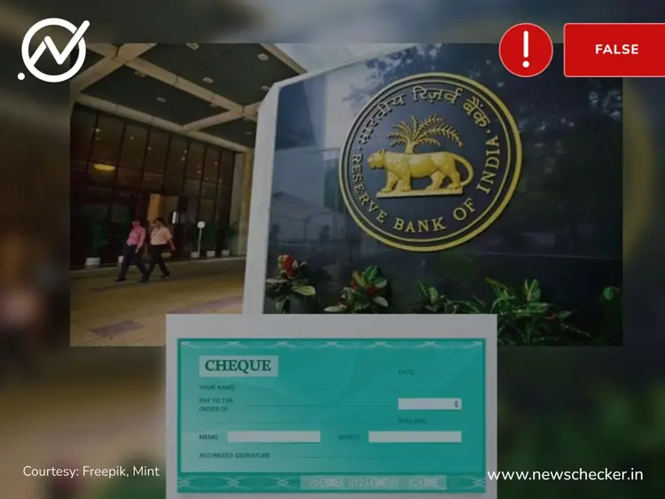 Black Ink Banned On Cheques? No, Fake TOI Report On Alleged RBI Move ...