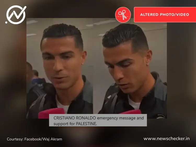 Fact Check: Cristiano Ronaldo Extends Support To Palestine? Here’s The ...