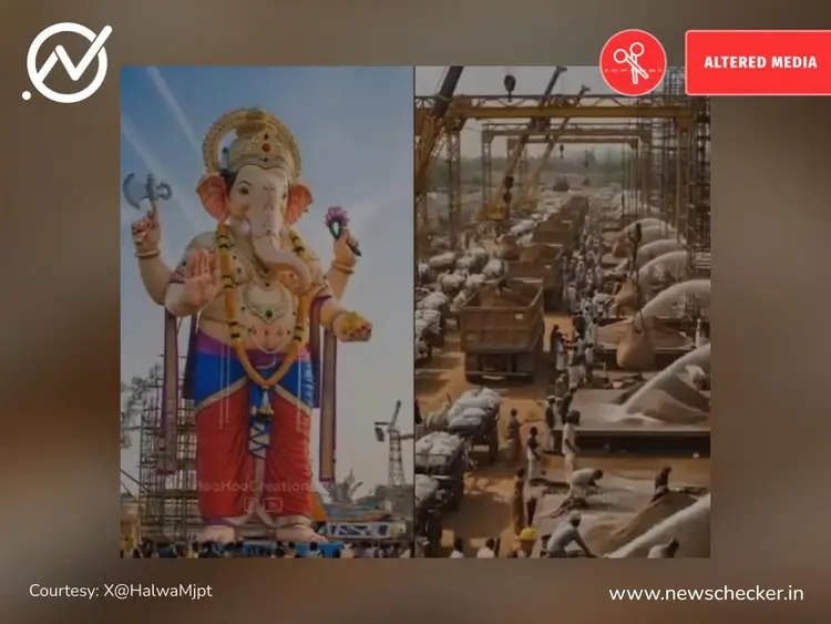 Fact Check: Viral Video Claiming To Show ‘World’s Largest Ganapati ...