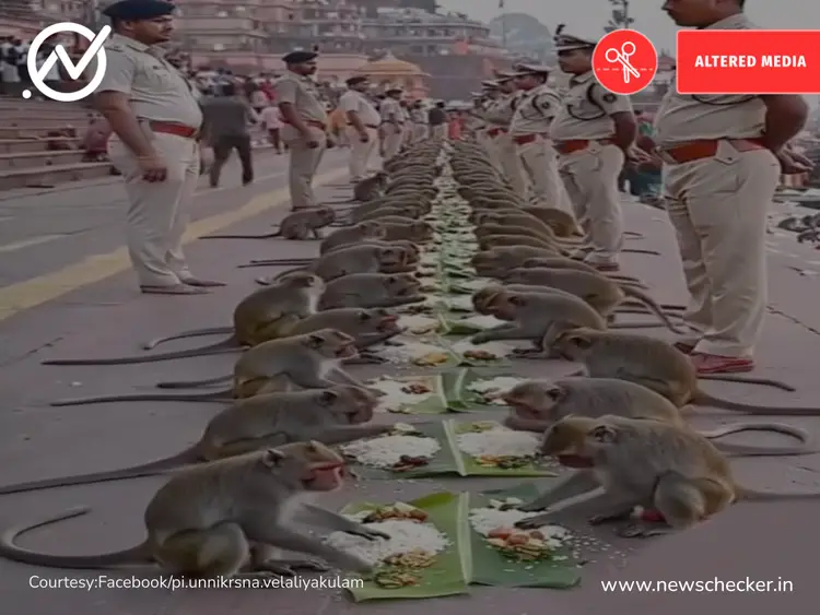 AI-Generated Image Of ‘Vanara Sadya’ At Kerala Temple Goes Viral ...