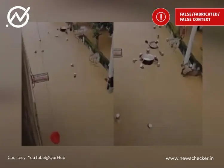 Bangladesh Video Shared As Muslim Men Crossing Chest-Deep Water To ...