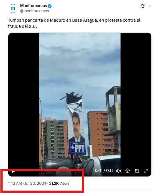 Fact Check: Old Video Of Venezuelan Citizens Tearing Down President ...