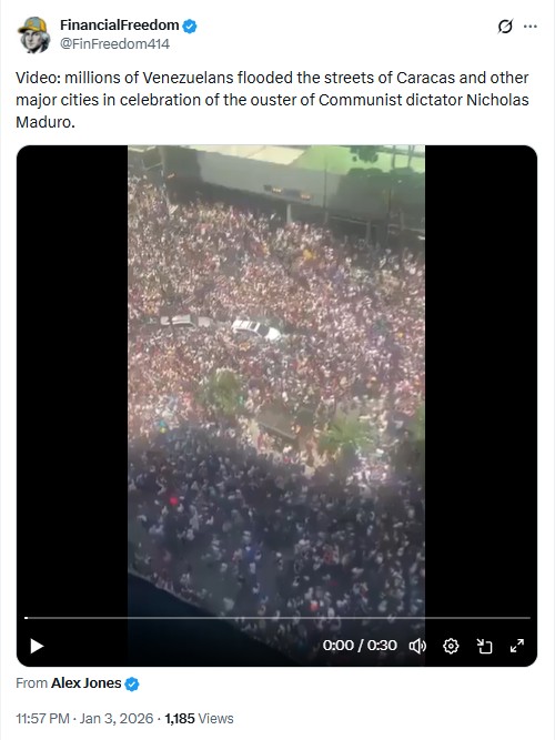 Fact Check: Old Video Falsely Shared As Celebrations In Venezuela After ...
