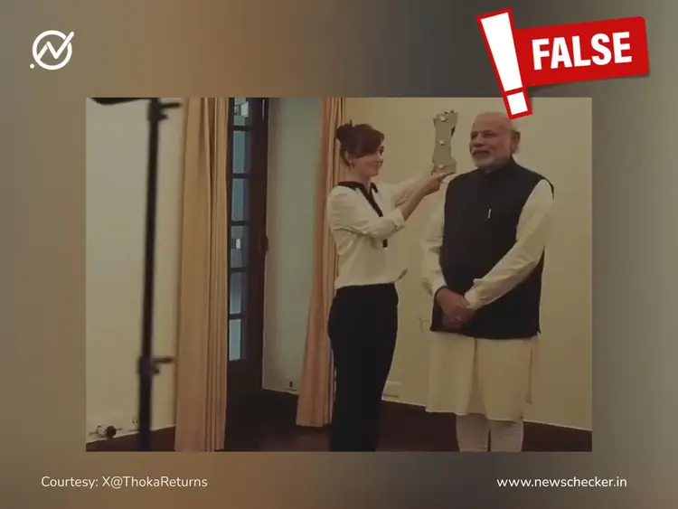 Does Viral Video Show PM Modi’s Foreign ‘24/7 Image-Management Team ...